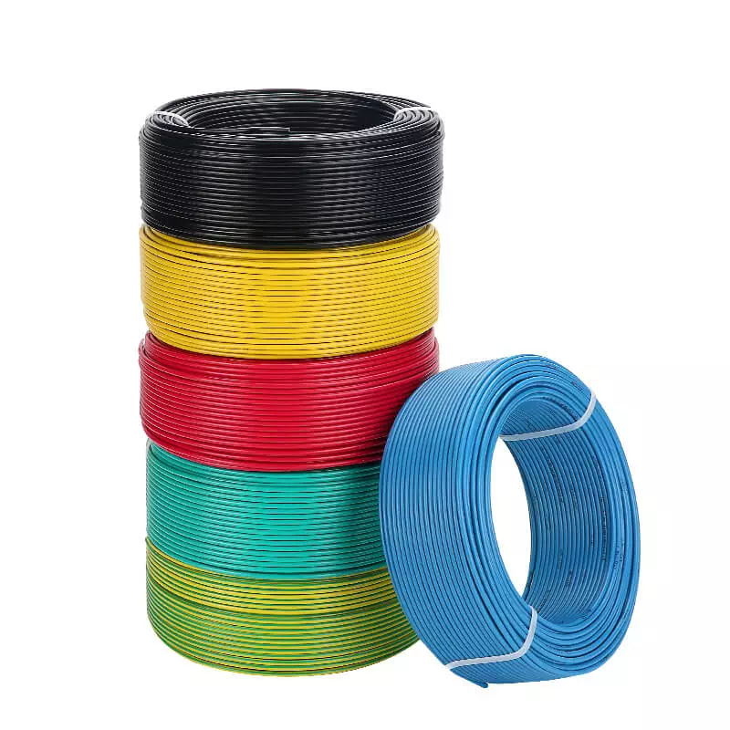 Home Wiring H05V-R H07V-R IEC PVC Insulated Stranded Pure Copper ...